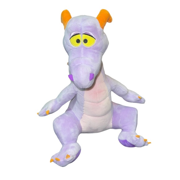 Disney | Toys | Disney World Figment The Dragon 5in Plush Purple Orange ...